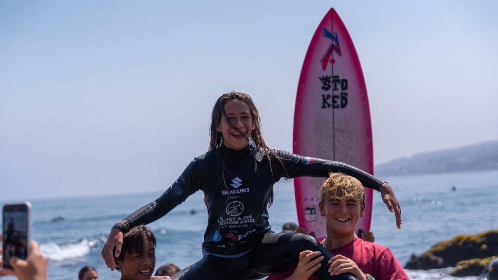 Pichilemu: Emma Neumann es la primera campeona del Punta de Lobos Pro ...